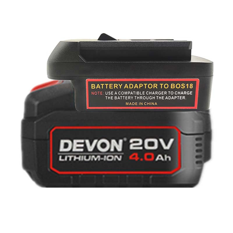 Devon 20V to Bosch BAT 18V Battery Adapter | Powuse