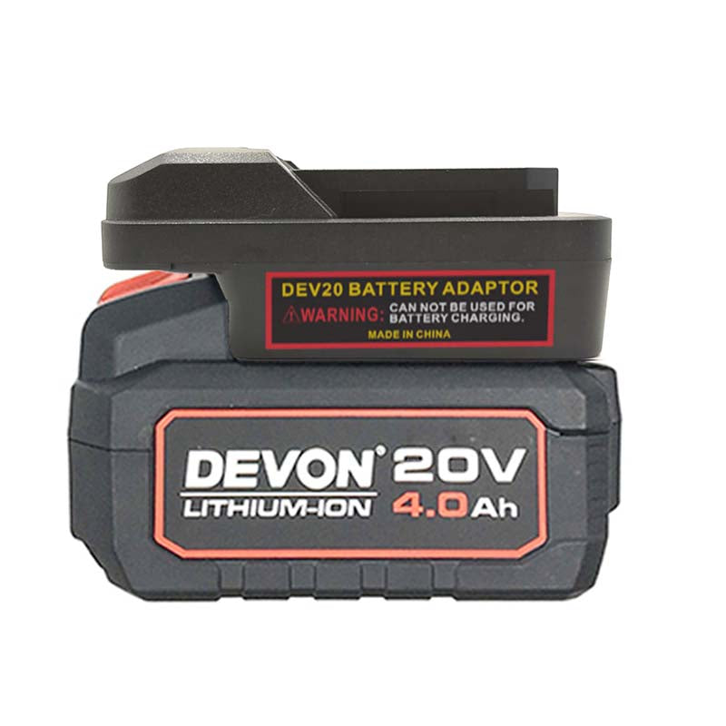 Devon 20V to Parkside 20V Battery Adapter | Powuse