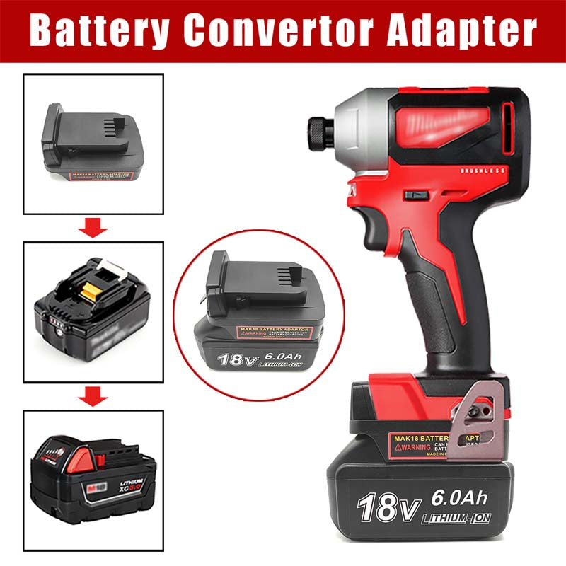 Makita 18V to Milwaukee 18V Battery Adapter | Powuse