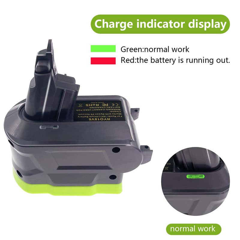 3-in-1 Ryobi 18V to Dyson V6/V7/V8 Battery Adapter | Powuse