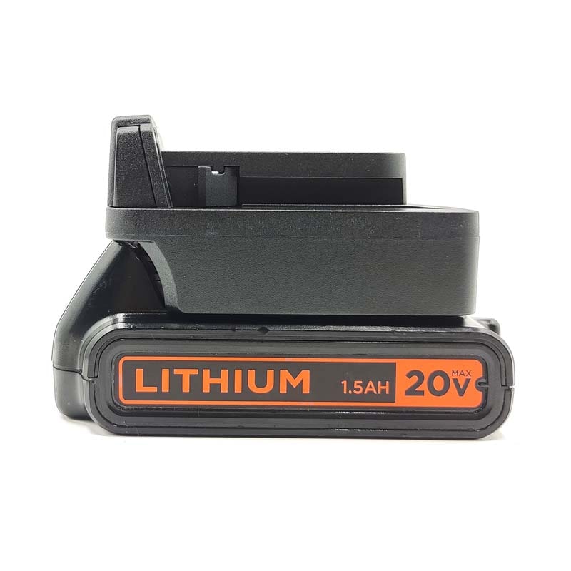 Black+Decker/Porter-Cable/Stanley 18V/20V to Milwaukee 18V Battery ...