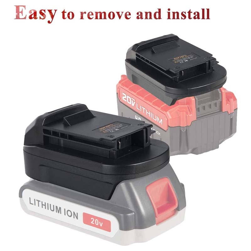 Black+Decker/Porter-Cable/Stanley 18V/20V to Porter-Cable 18V NiCad ...