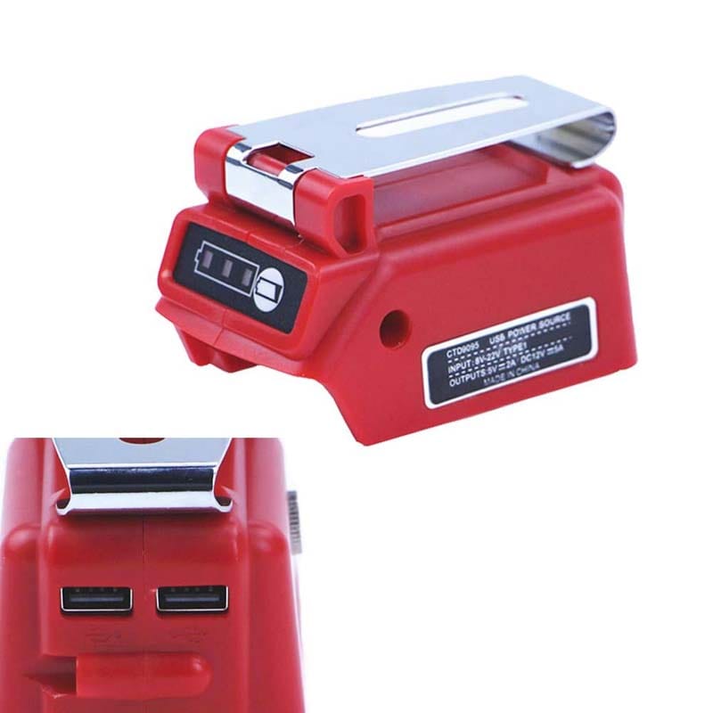 Power Source w/Dual USB & DC Ports for Black+Decker 20V Max Li-ion ...