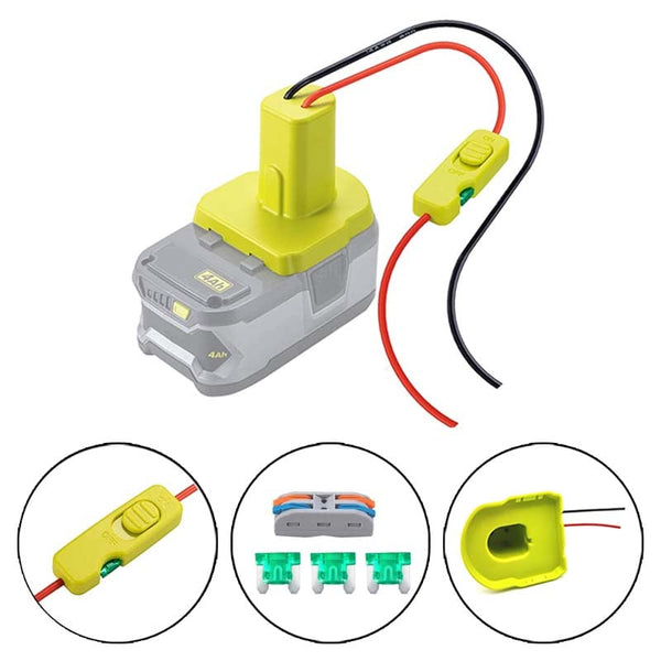 Ryobi Battery Power Wheels Adapter - Powuse